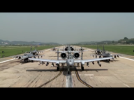 A-10 THUNDERBOLT II IN ACTION with FIRING GUNS AND ROCKETS - Crew Daily