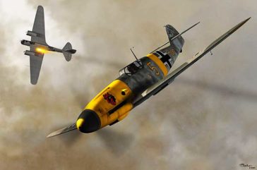 Amazing facts about Messerschmitt Bf 109 - Crew Daily