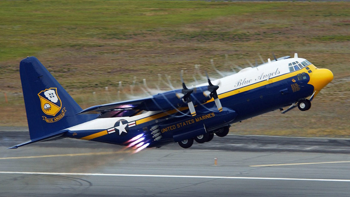Amazing facts about the C-130 Hercules of The Blue Angels’ aka Fat ...