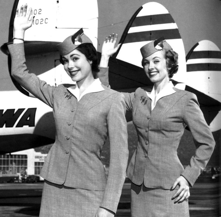 Flight Attendant uniforms and how they have changed over the years ...