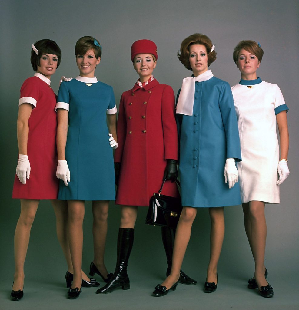 Flight Attendant uniforms and how they have changed over the years ...