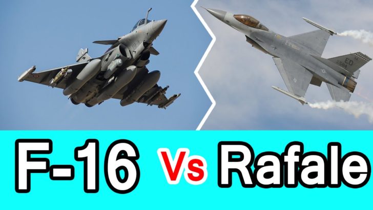 Comparison Of Dassault Rafale VS F-16 Fighting Falcon