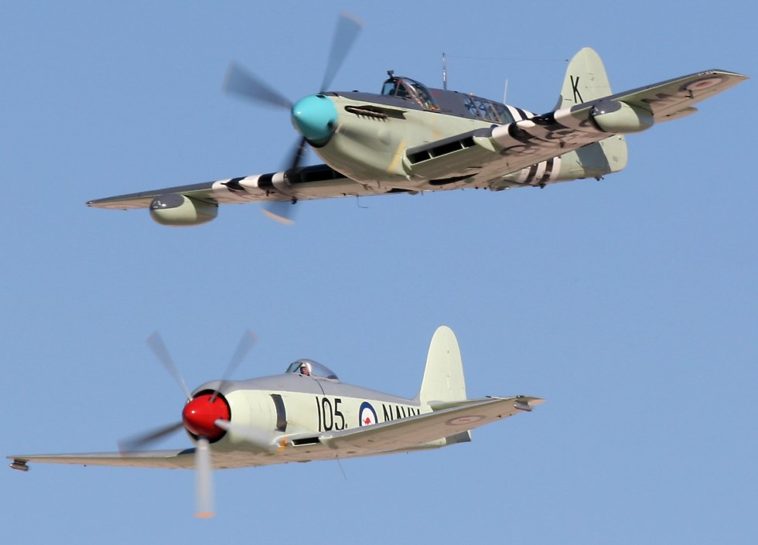 Interesting facts about the Hawker Sea Fury; British Royal navy's last ...
