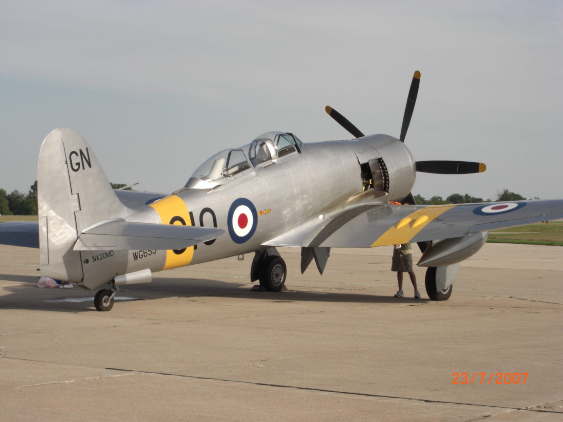 Interesting facts about the Hawker Sea Fury; British Royal navy's last ...