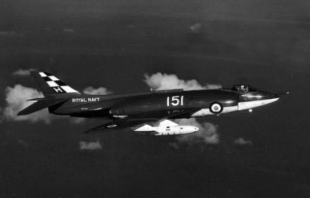 Amazing facts about Supermarine Scimitar; The British Naval Fighter ...