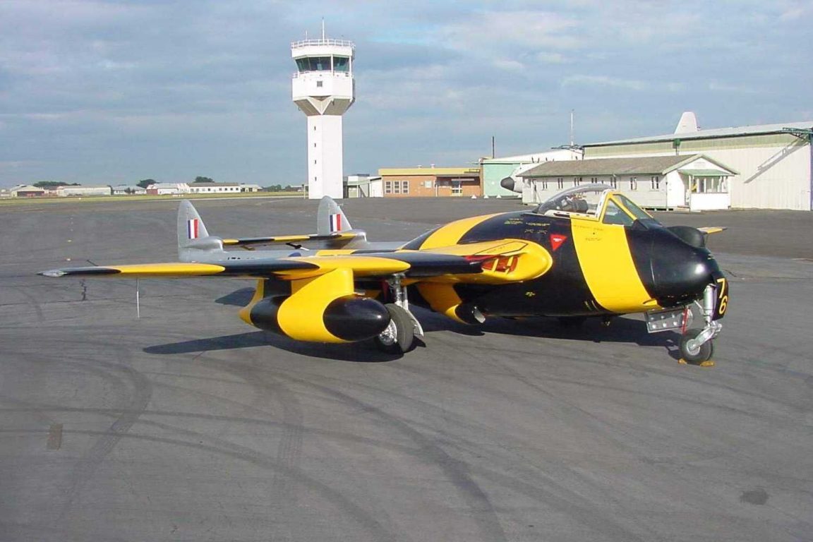 Interesting facts about the de Havilland Vampire; The Second Jet ...
