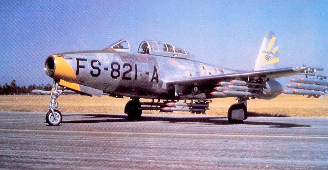 Republic F-84 Thunderjet: USAF’s turbojet fighter-bomber - Crew Daily