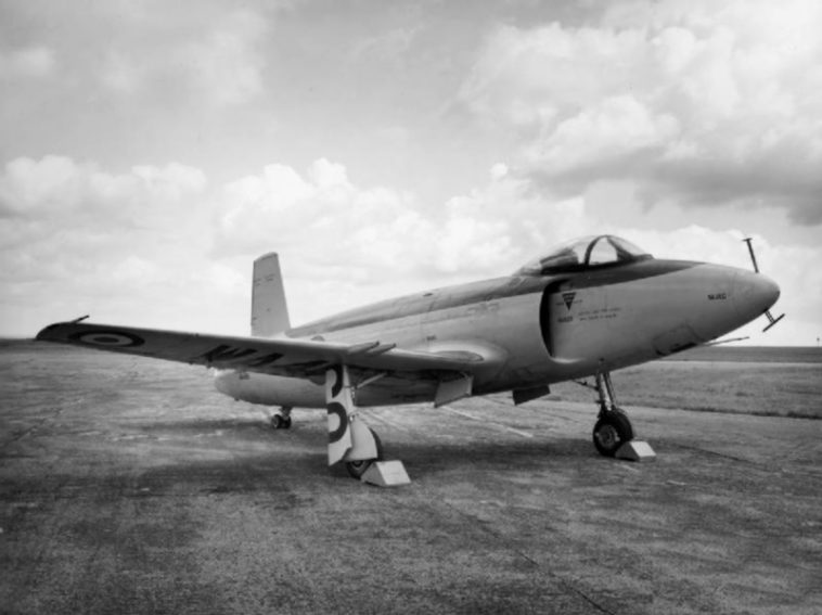 Supermarine Attacker: Royal Navy FAA's (Fleet Air Arms) first Jet ...