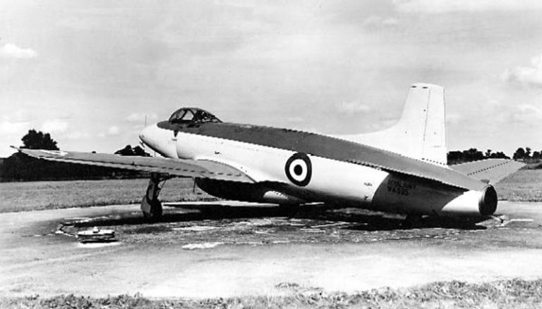 Supermarine Attacker: Royal Navy FAA's (Fleet Air Arms) first Jet ...