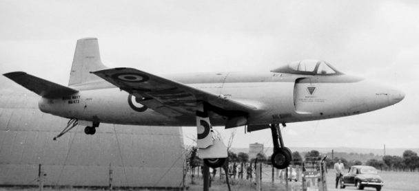 Supermarine Attacker: Royal Navy FAA's (Fleet Air Arms) first Jet ...