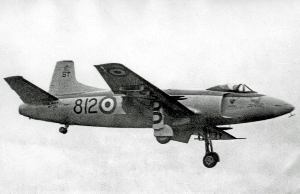 Supermarine Attacker: Royal Navy FAA's (Fleet Air Arms) first Jet ...