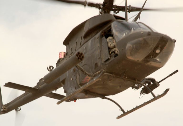 Bell OH-58 Kiowa: Light Observation Military Helicopter - Crew Daily