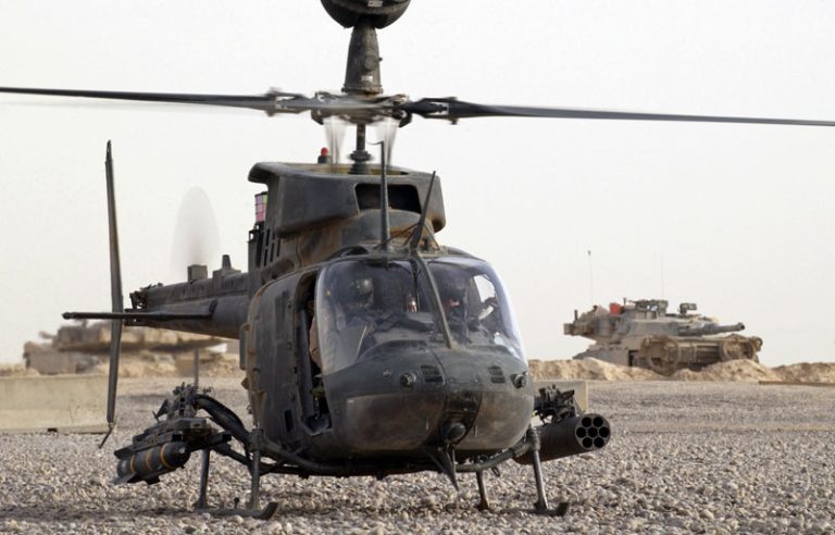 Bell OH-58 Kiowa: Light Observation Military Helicopter - Crew Daily