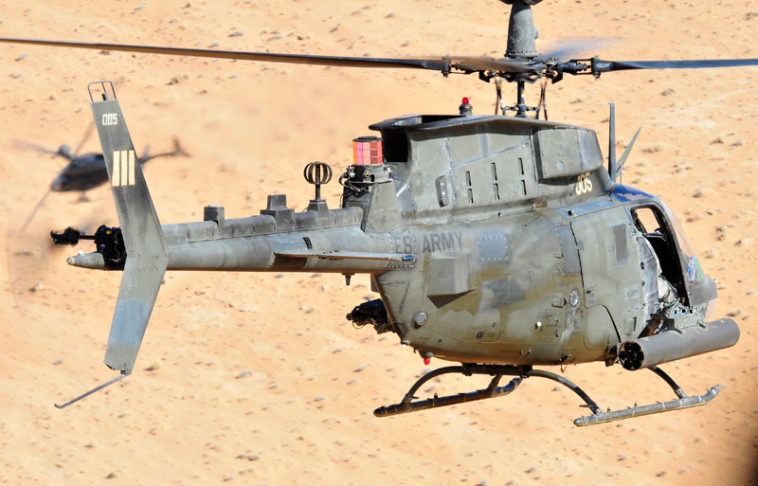 Bell OH-58 Kiowa: Light Observation Military Helicopter - Crew Daily