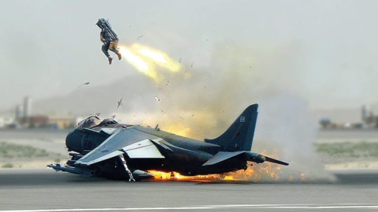 F 35b Fighter Jet Pilot Ejects After Loses Control